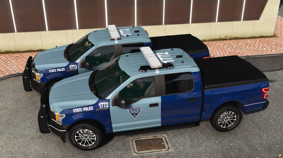 Massachusetts State Police Based F150s – Daniel's Workshop
